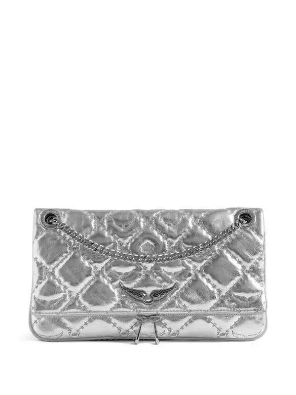 Zadig&Voltaire Rock Ii Quilted Crossbody Clutch Bag