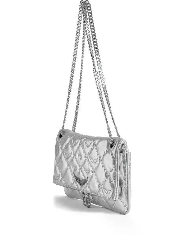 Zadig&Voltaire Rock Ii Quilted Crossbody Clutch Bag