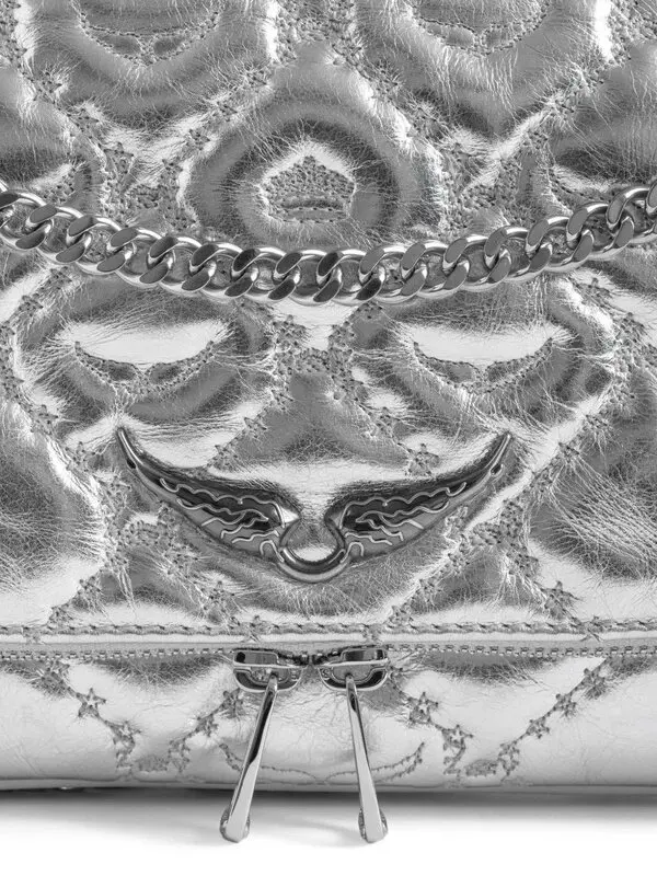 Zadig&Voltaire Rock Ii Quilted Crossbody Clutch Bag