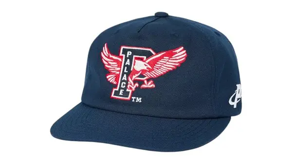 PALACE Eagles 5panel Snapback - Navy Blue