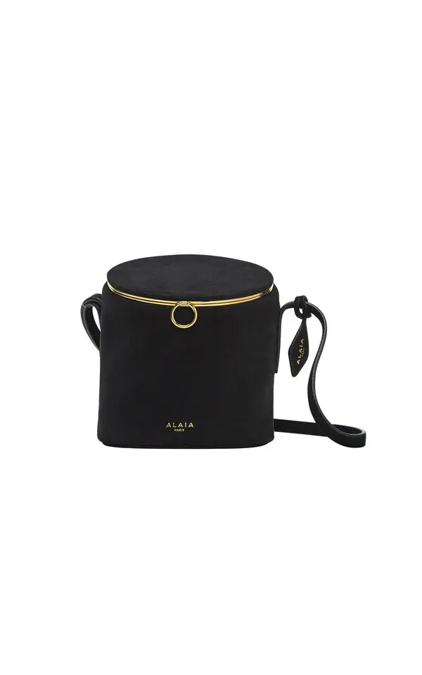Alaïa Suede Bucket Bag