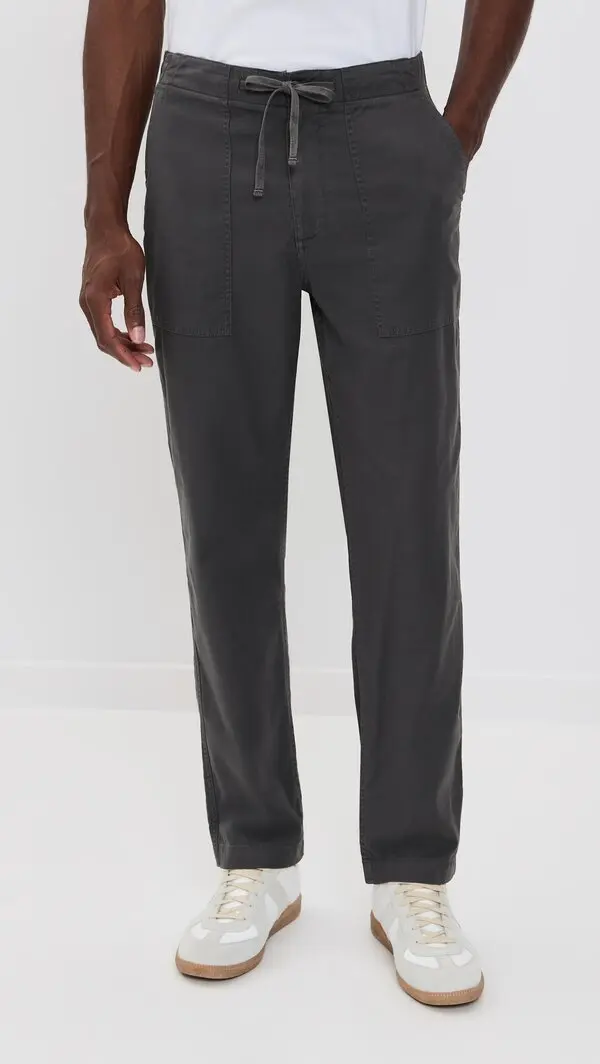 Faherty Brand Dune Utility Pants - Graphite Tide