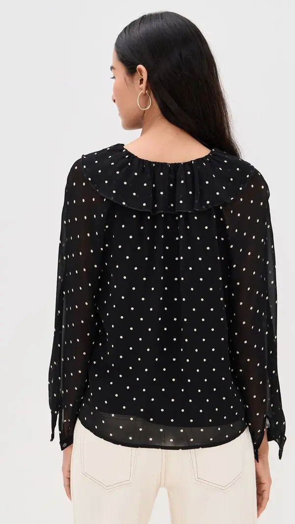 Rails Honora Polka Dot Blouse