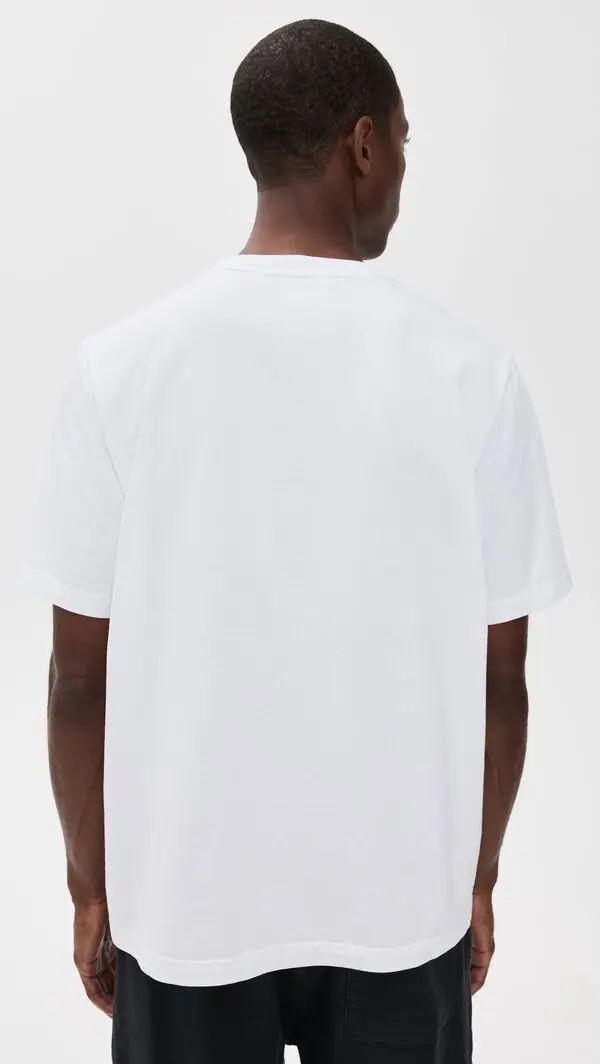 Maison Kitsuné Grey Fox Head Patch Comfort Tee