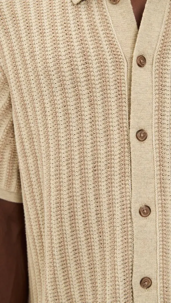 Marine Layer Graham Sweater Button-down