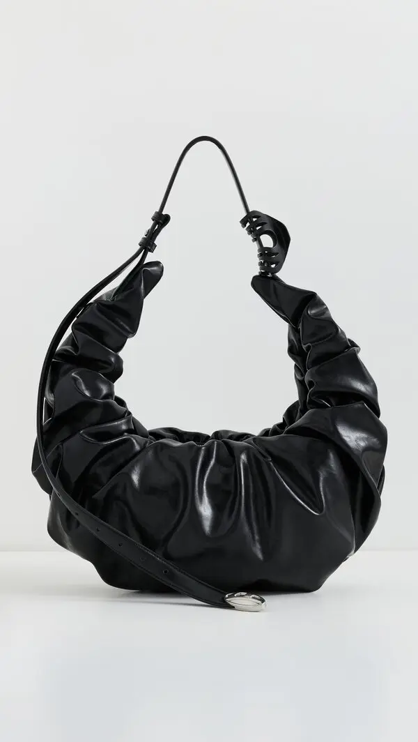 Diesel Grab-D Hobo Bag - Black | Editorialist