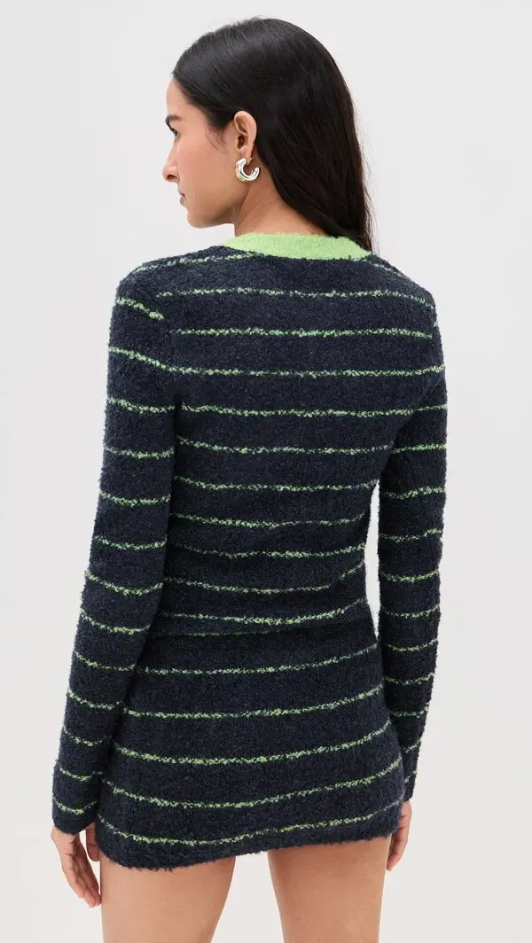 GUIZIO Aurelie Stripe Cardigan