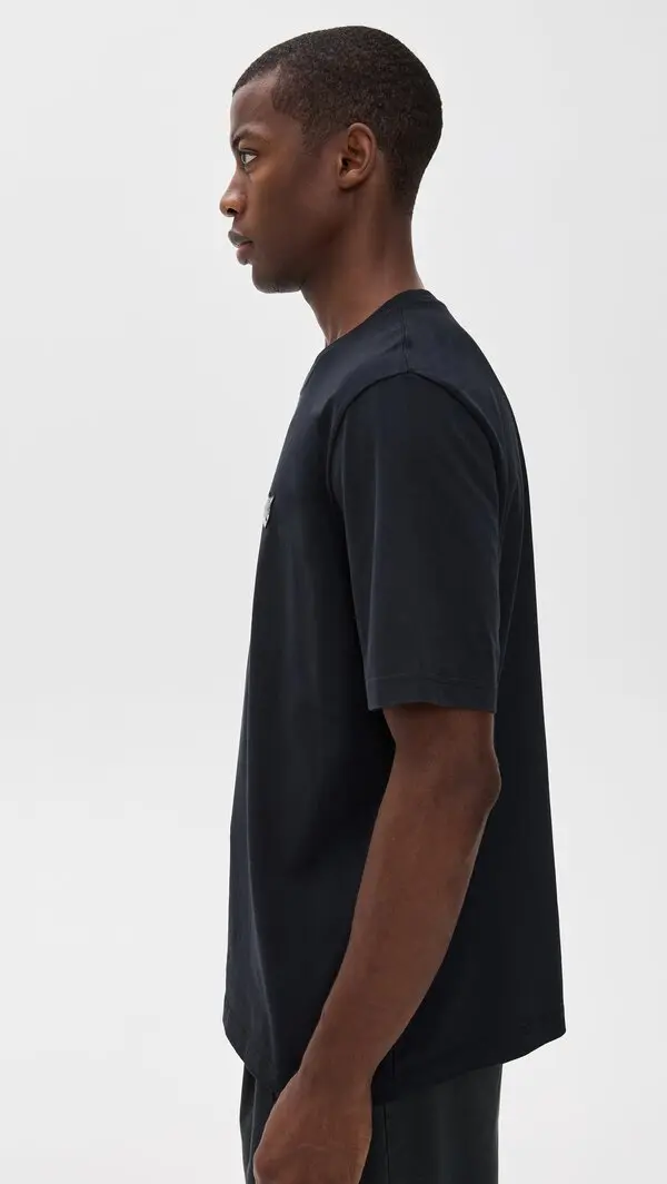 Maison Kitsuné Grey Fox Head Patch Comfort Tee