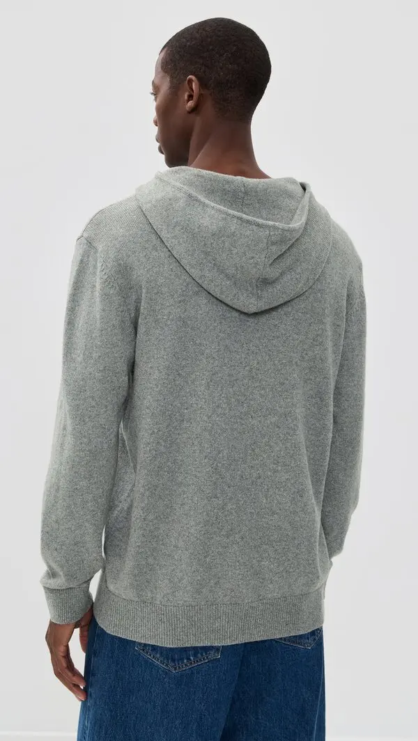 KATIN Hayes Hooded Henley Sweater