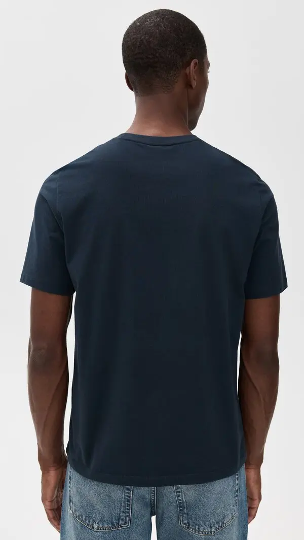 Maison Kitsuné Fox Head Patch Regular Tee - Classic Navy