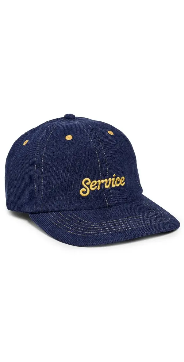 SERVICE WORKS Corduroy Cap - Navy