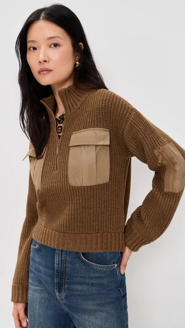 Baum Und Pferdgarten Clyde Pullover - Mocha Camel