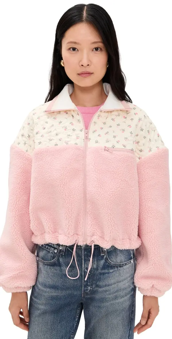 For Love & Lemons Saide Sherpa Jacket
