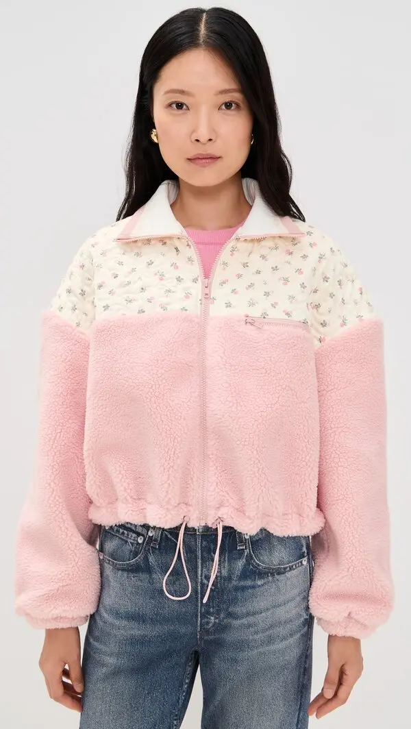 For Love & Lemons Saide Sherpa Jacket