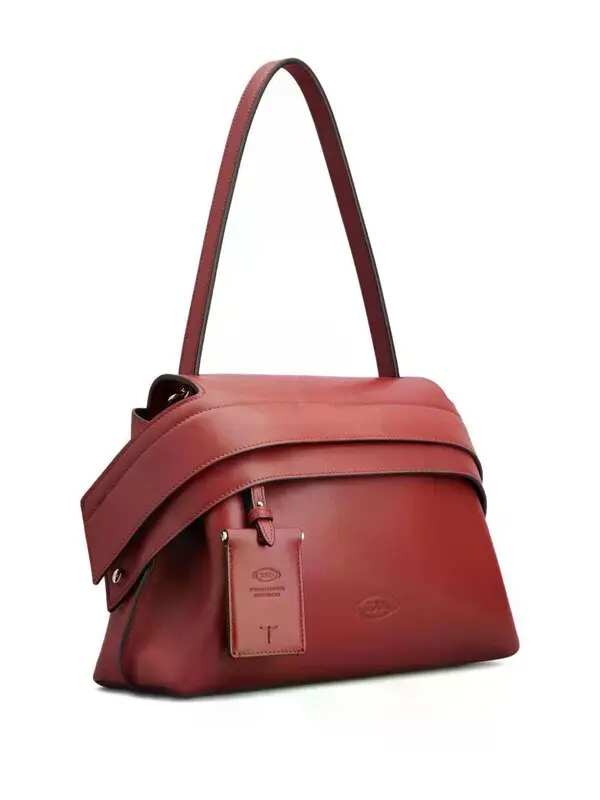 TOD'S Leather Flap Shoulder Bag