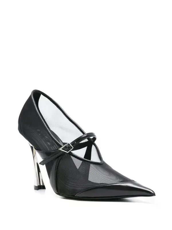 MUGLER 95mm Mesh Pumps