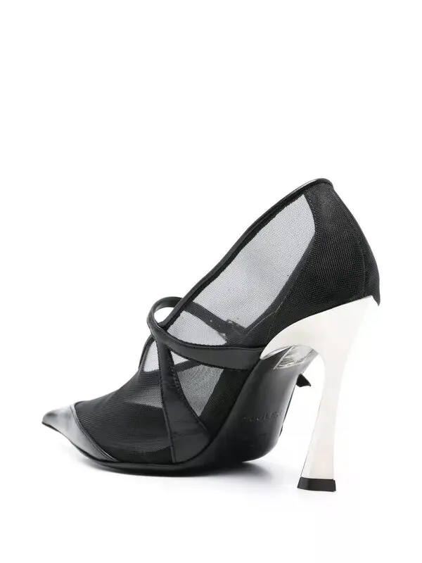 MUGLER 95mm Mesh Pumps