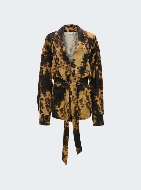 Victoria Beckham Pyjama Wrap Blouse - Multi