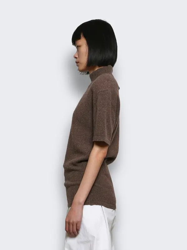Jacquemus La Maille Castagna Top