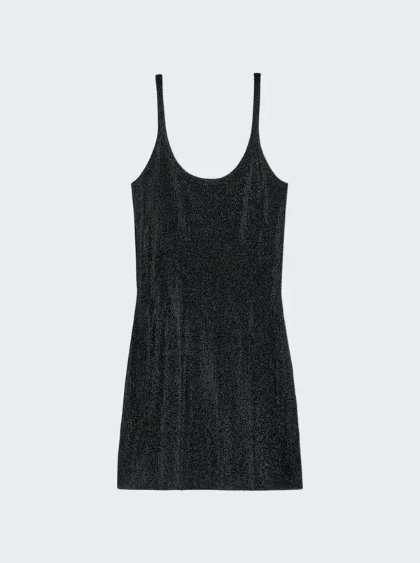 Alexander Wang Scoop Neck Mini Dress - Black