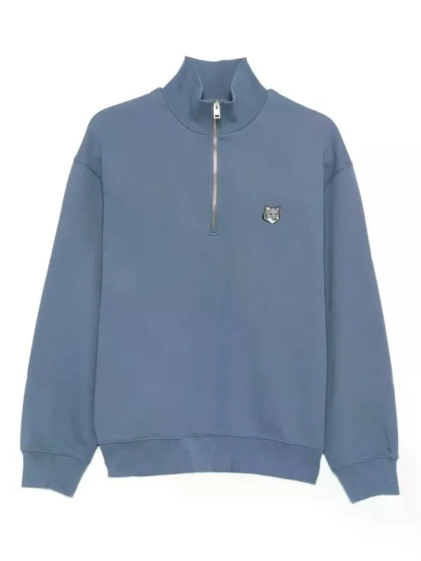 Maison Kitsuné Fox Head Half-zip Sweatshirt