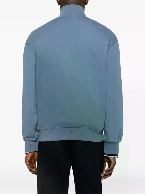 Maison Kitsuné Fox Head Half-zip Sweatshirt
