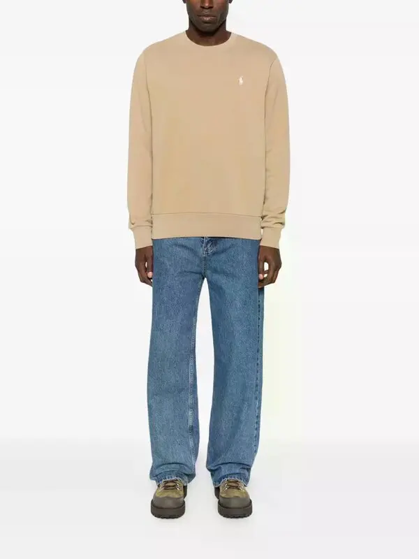 Polo Ralph Lauren Cotton Polo Pony Sweatshirt - Neutrals