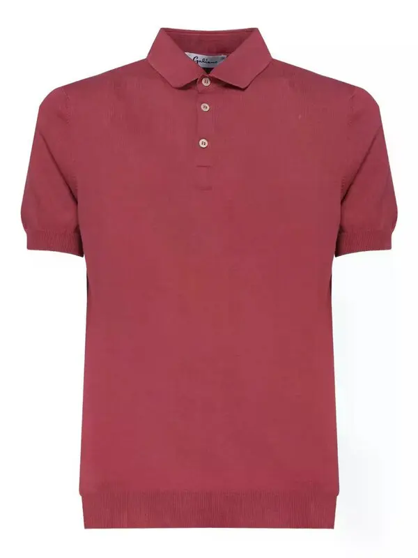 John Galliano Short-sleeved Polo Shirt - Red
