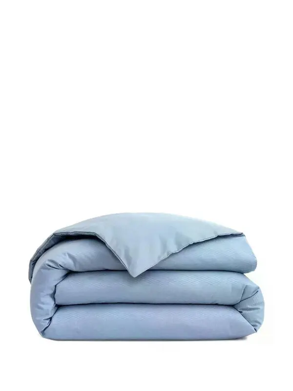 BOSS Textured Duvet Cover - Blue