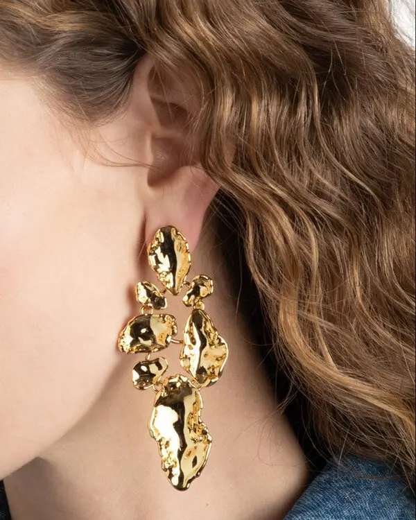 Alexis Bittar Brut Mosaic Dangle Earrings