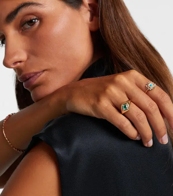 SUZANNE KALAN Evil Eye Ring