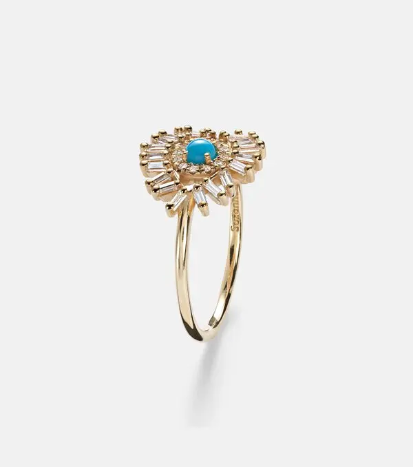 SUZANNE KALAN Evil Eye Ring