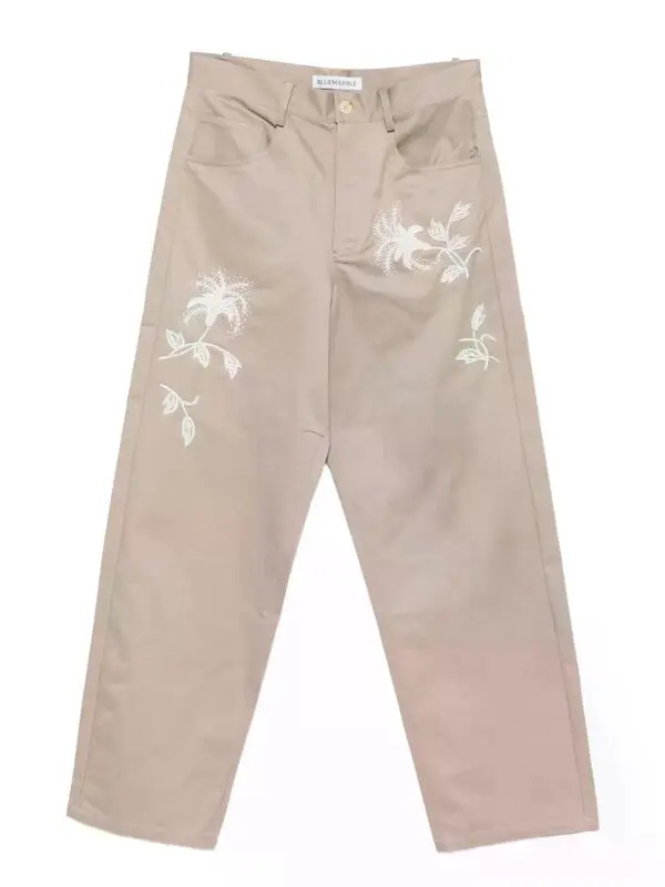 BLUEMARBLE Bead-embroidered Pants