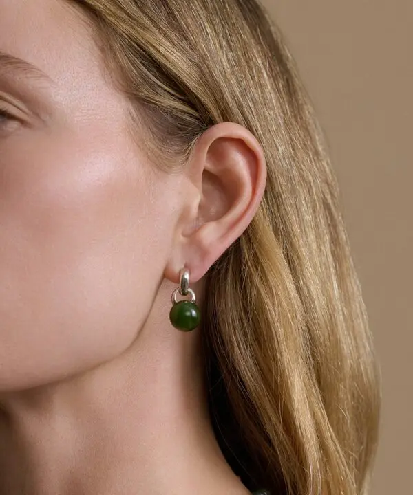 SOPHIE BUHAI Everyday Earrings Jade