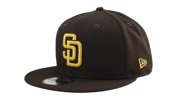 New Era 9fifty San Diego Padres Snapback Cap - Black
