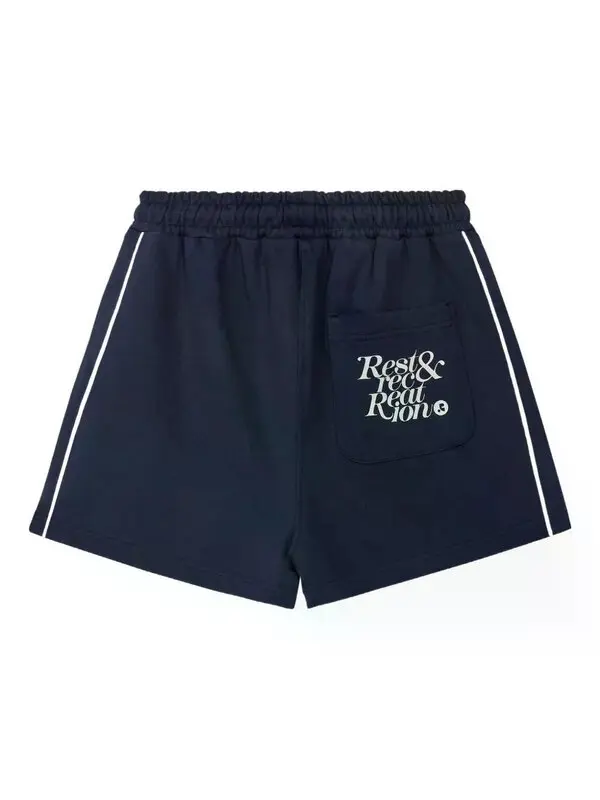 REST&RECREATION Logo-print Track Shorts