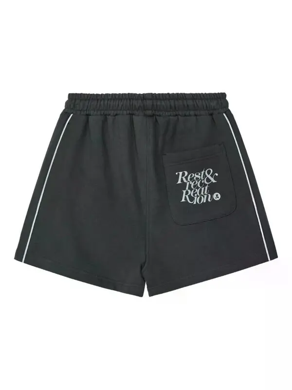 REST&RECREATION Logo-print Track Shorts