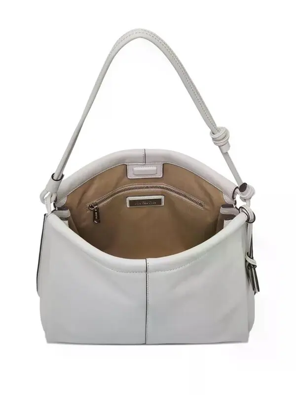 JOY GRYSON Knotted-handle Leather Shoulder Bag