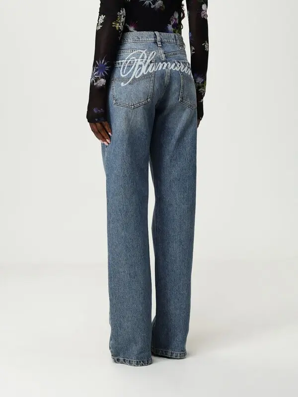 Blumarine Straight Leg Jeans