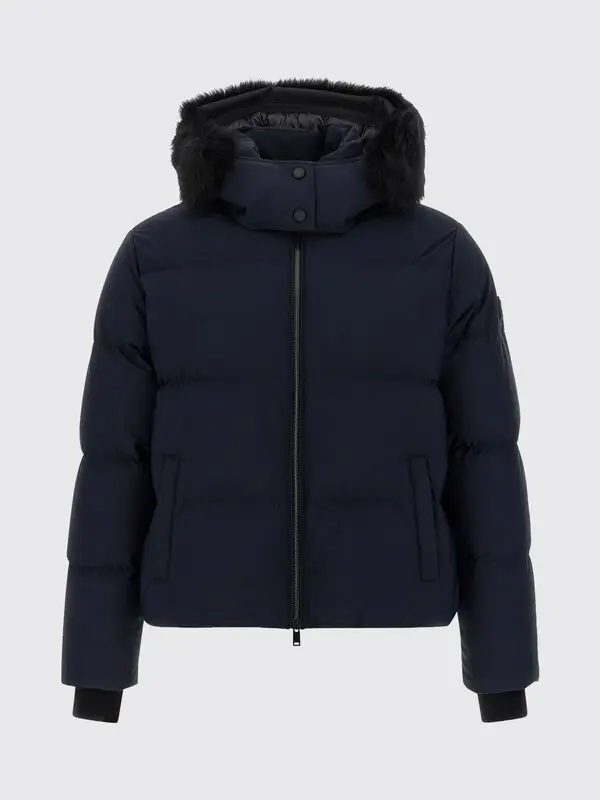 Moose Knuckles Quilted Jacket - Blue