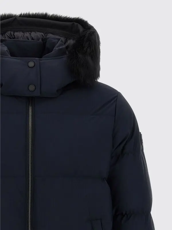 Moose Knuckles Quilted Jacket - Blue