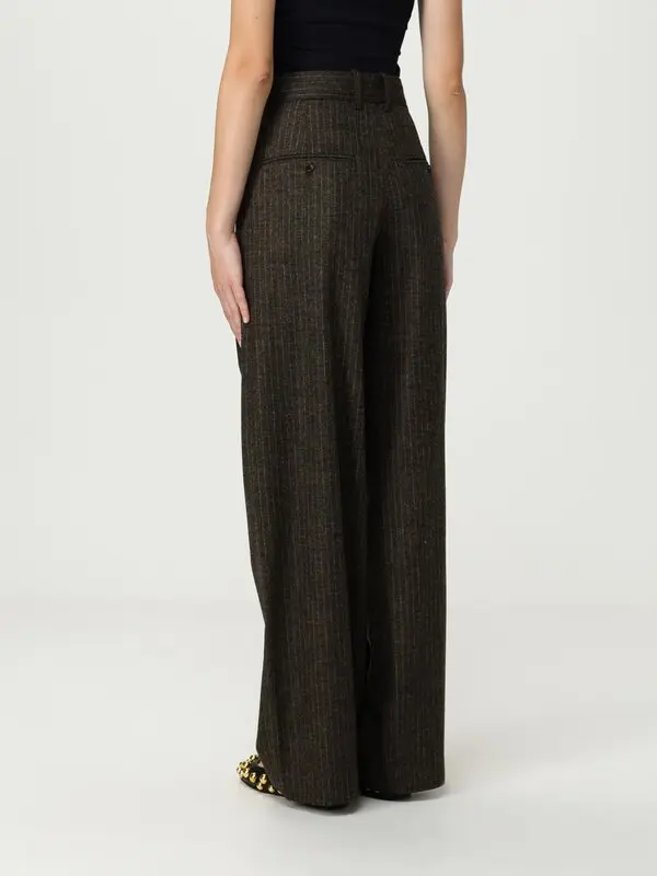 Isabel Marant Étoile Tailored Striped Trousers - Bronze