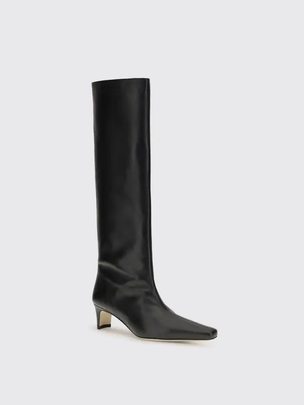 Staud Leather Boots - Black