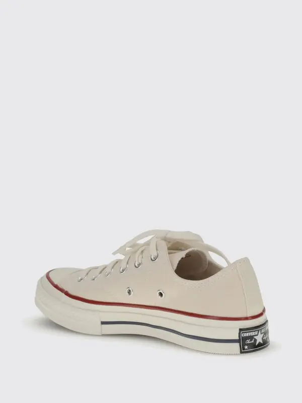 CONVERSE Low Top Lace Up Sneakers - Cream