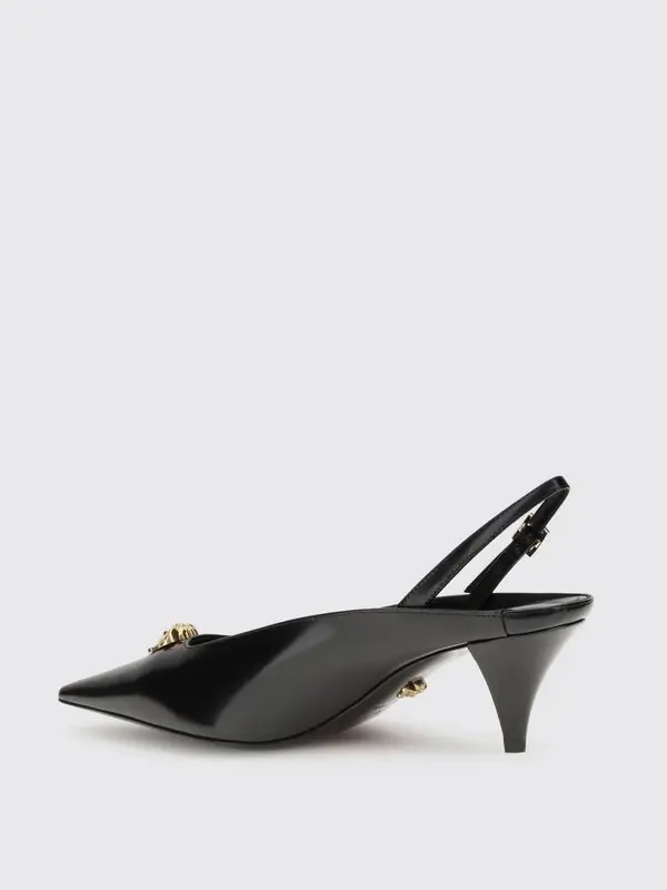 Versace Pointed Toe Slingback Pumps