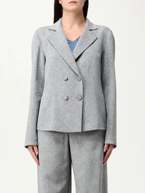 Emporio Armani Tailored Blazer - Grey