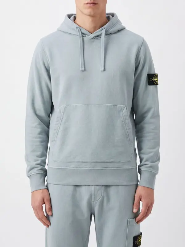 Stone Island Hooded Sweatshirt - Charcoal