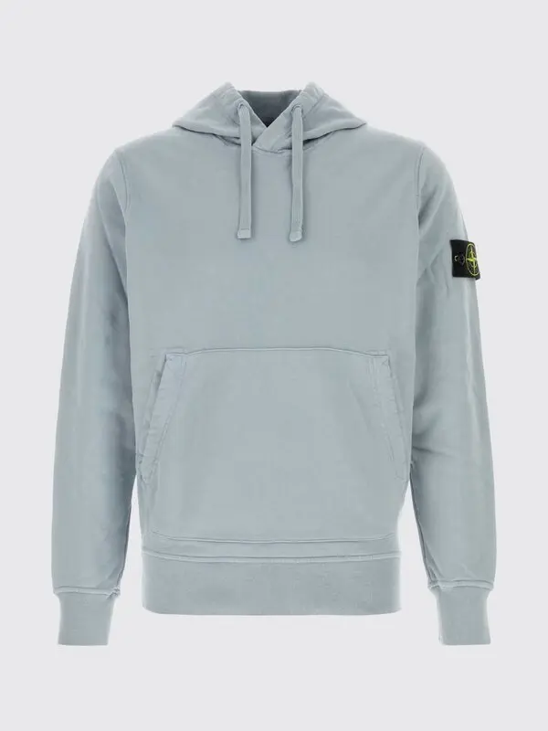 Stone Island Hooded Sweatshirt - Charcoal