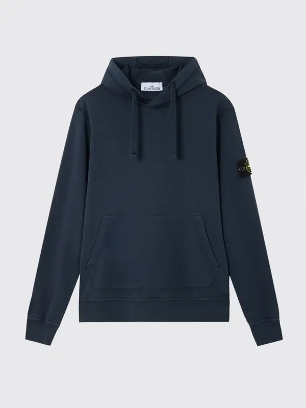 Stone Island Hooded Sweatshirt - Navy