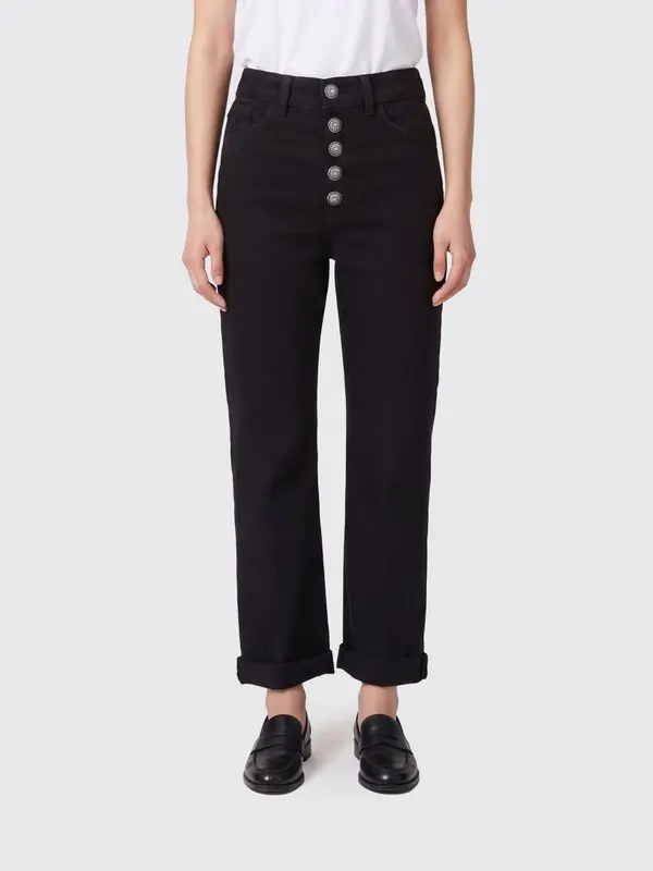 DONDUP Button Detailed Jeans - Black